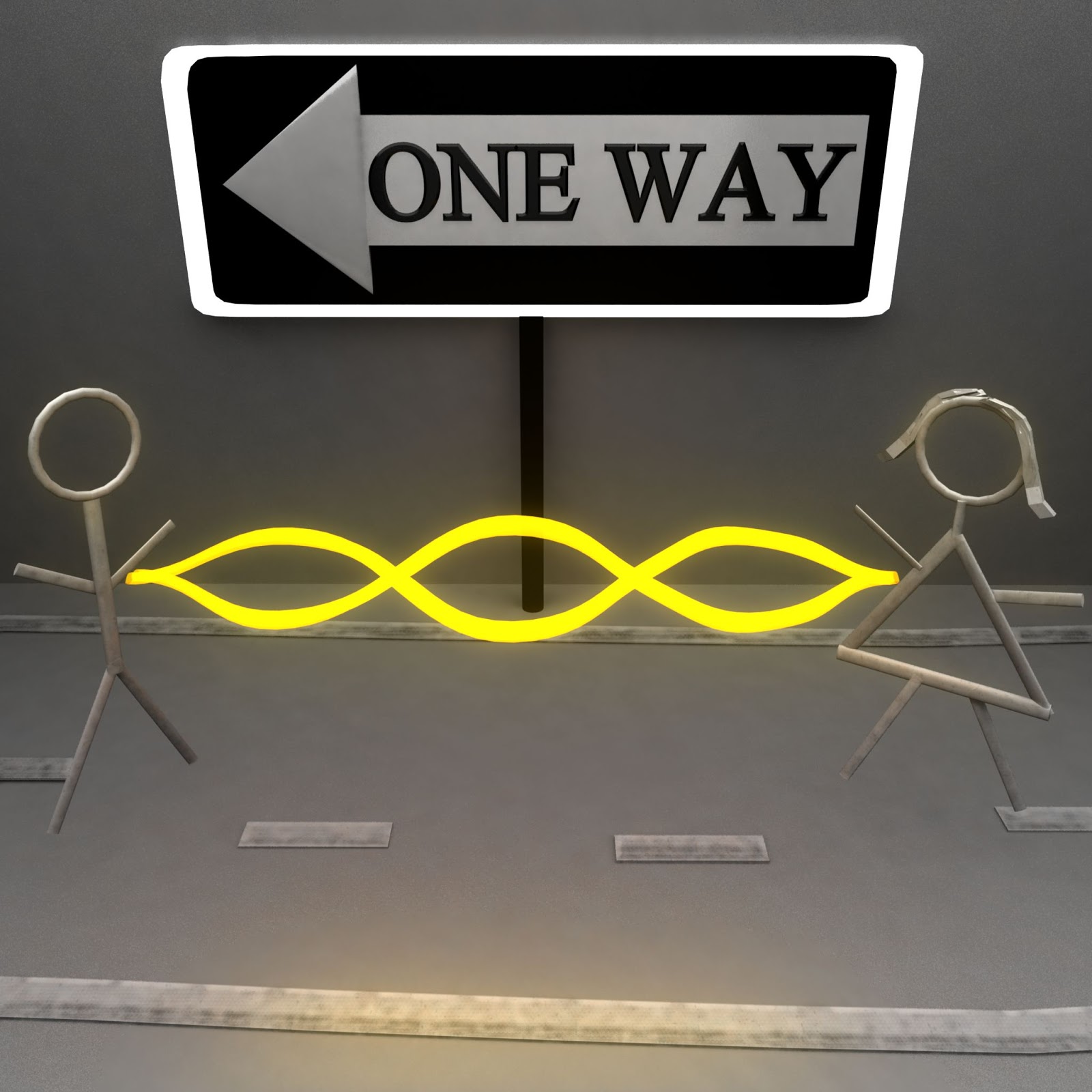 2Physics: Observation of Genuine One-Way Einstein-Podolsky-Rosen Steering
