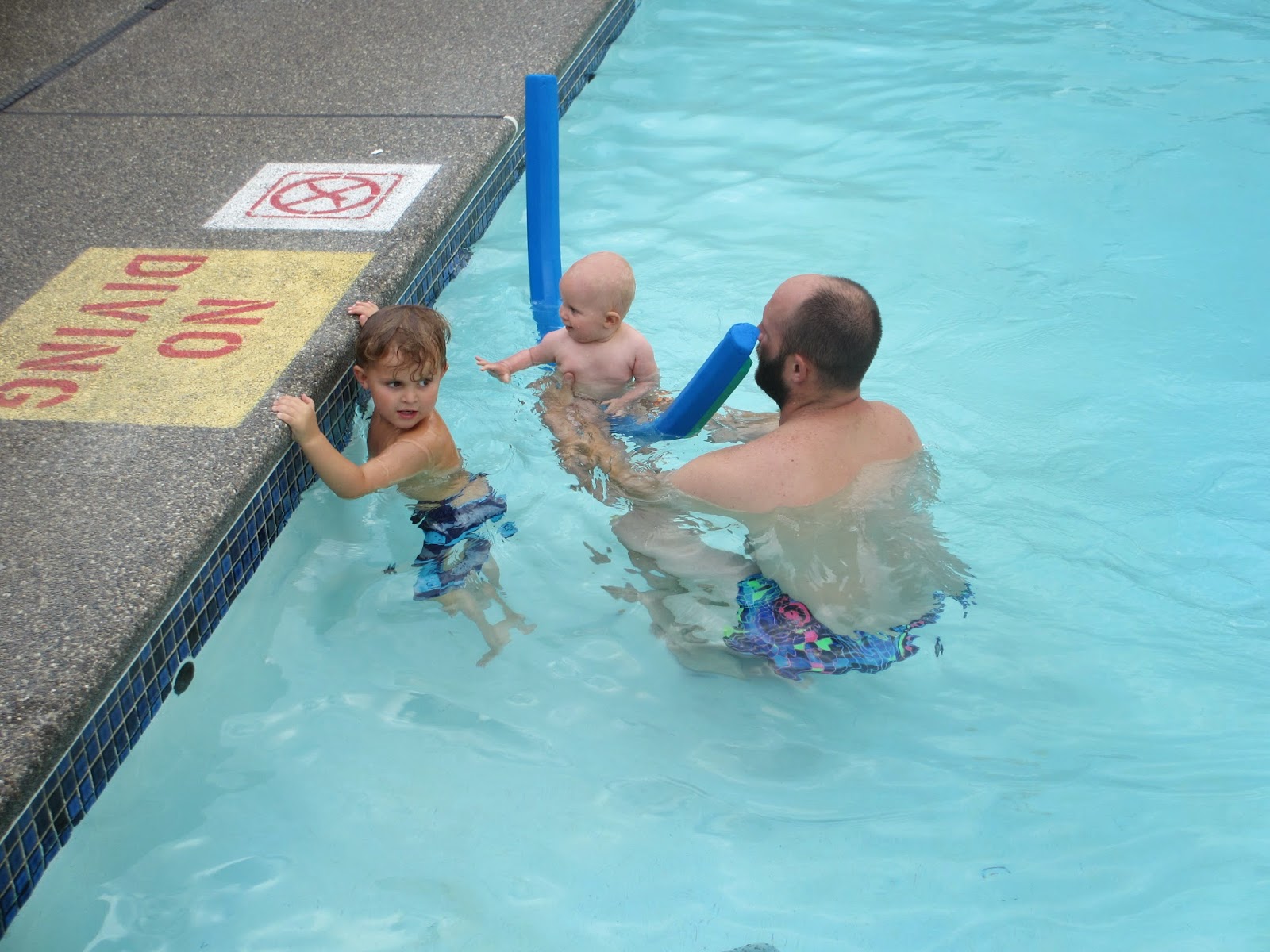 Tree Peeps: Swim class at Cottage Lake Pool
