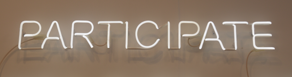 ARTS&FOOD®™: "Please Participate" Neon by Jeppe Hein