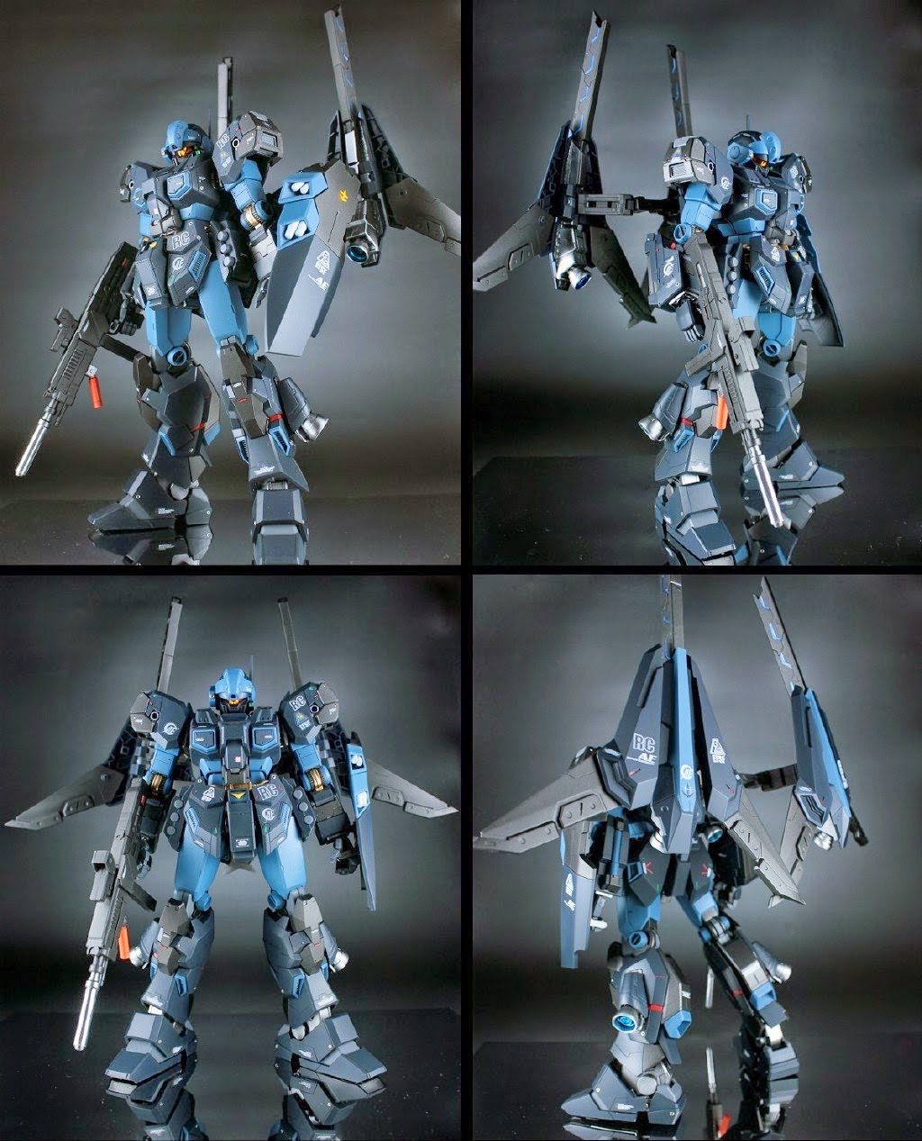 GUNDAM GUY: MG 1/1100 RGM-96X Jesta Flyer - Custom Build