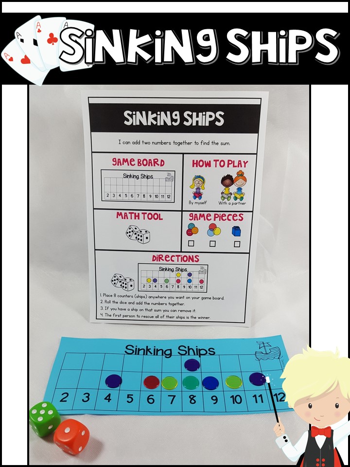 Number sense addition games