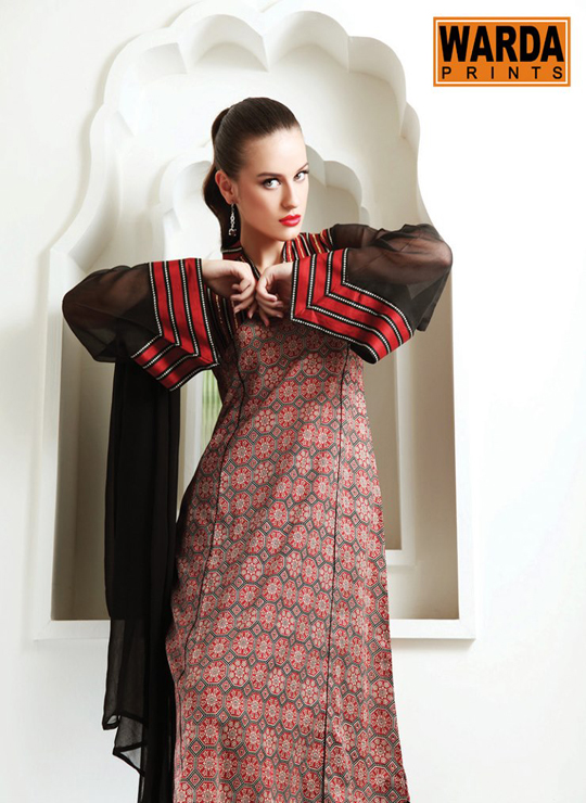 Warda Designer Lawn Suits Collection 2013 | Spring-Summer | Fabulous ...