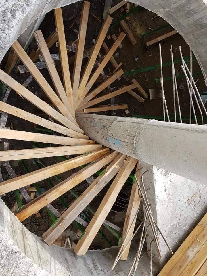 Spiral Staircase Construction
