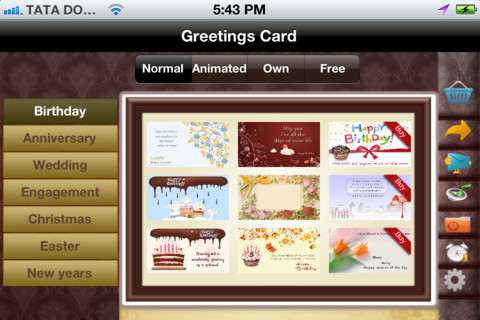 Mobile Games and Applications: Greeting Cards App Free eCards