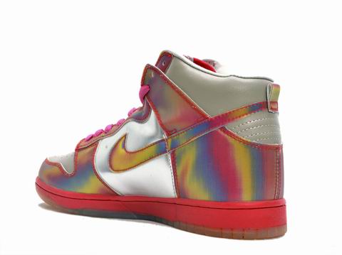 Neon Nikes Back to The Future 2 Dunks High SB Sneakers For Men ...