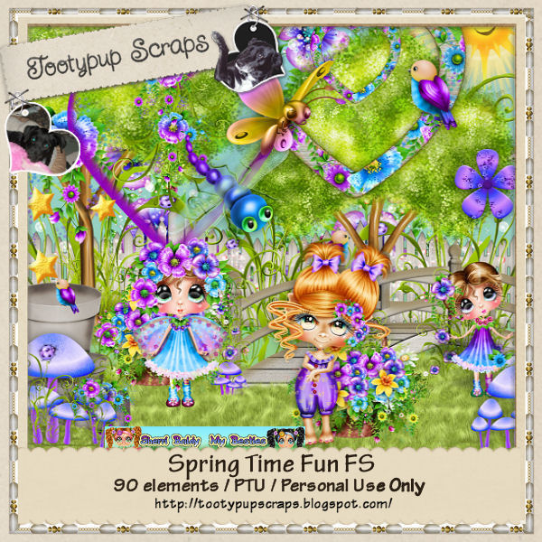 Tootypup Scraps: Spring Time Fun Collection In Store Now