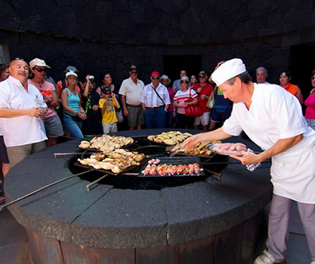 Trippy Places: Volcano BBQ - El Diablo Restaurant