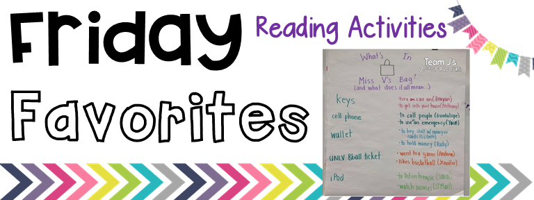 Team J's Second Grade Fun: Friday Favorites - Reading Activities