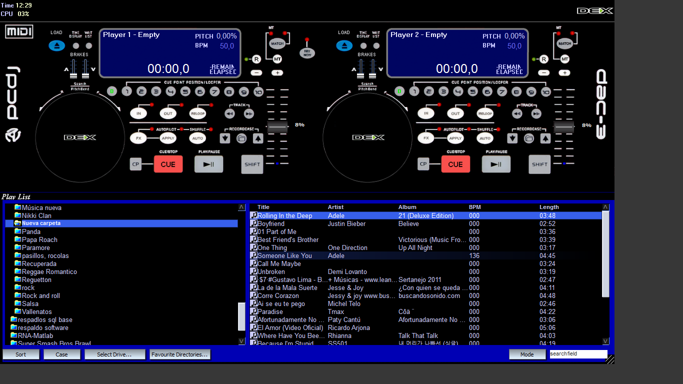 Skins PCDJ DEX ~ Iniciativa DJ