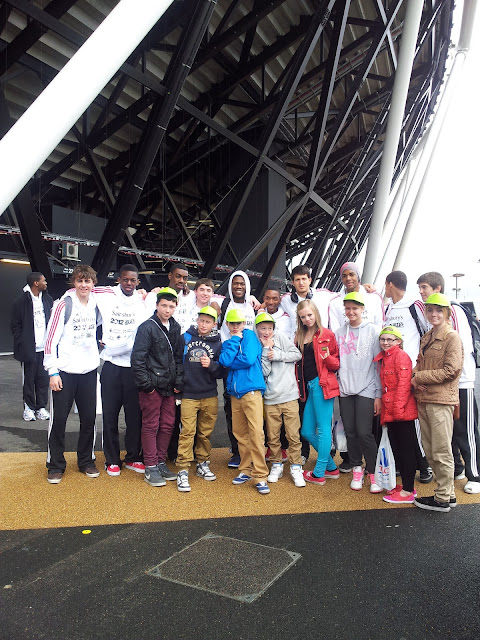 Olympic Dream Project: Haydock High students visit the Olympic Velodrome!