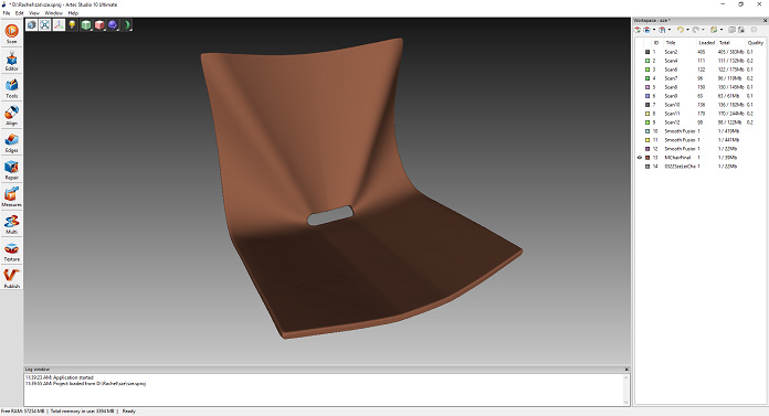 3D scanning and reverse engineering streamline original furniture ...