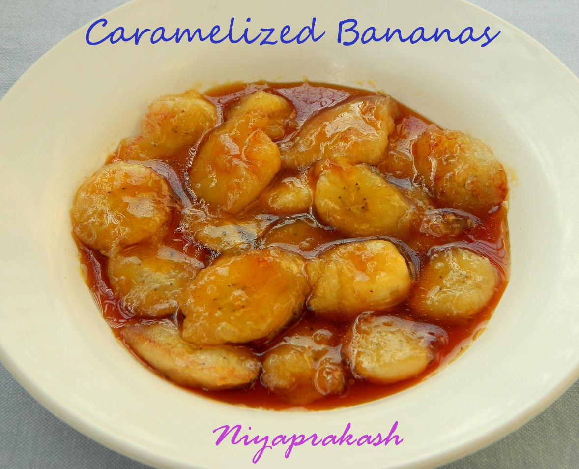 Niya's World: Caramelized Bananas