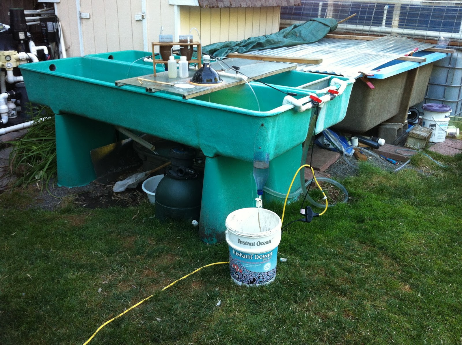 Goldfish Garage: A Two Car Fishroom: Nursery System