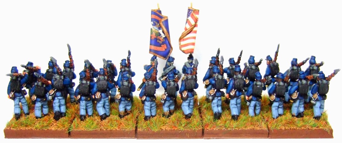 MacPhee's Miniature Men: Blue Moon Union Infantry