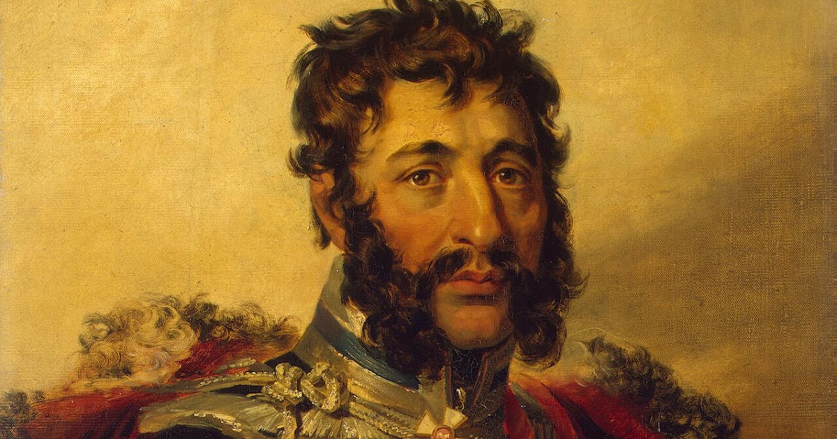 Portrait of Yakov P. Kulnev - George Dawe | Endless Paintings