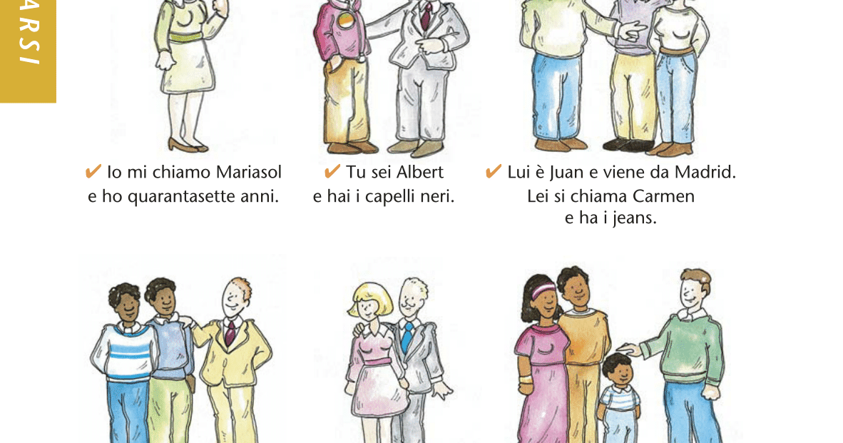 L'Italiano Facile: Cum ne prezentăm? - Presentarsi