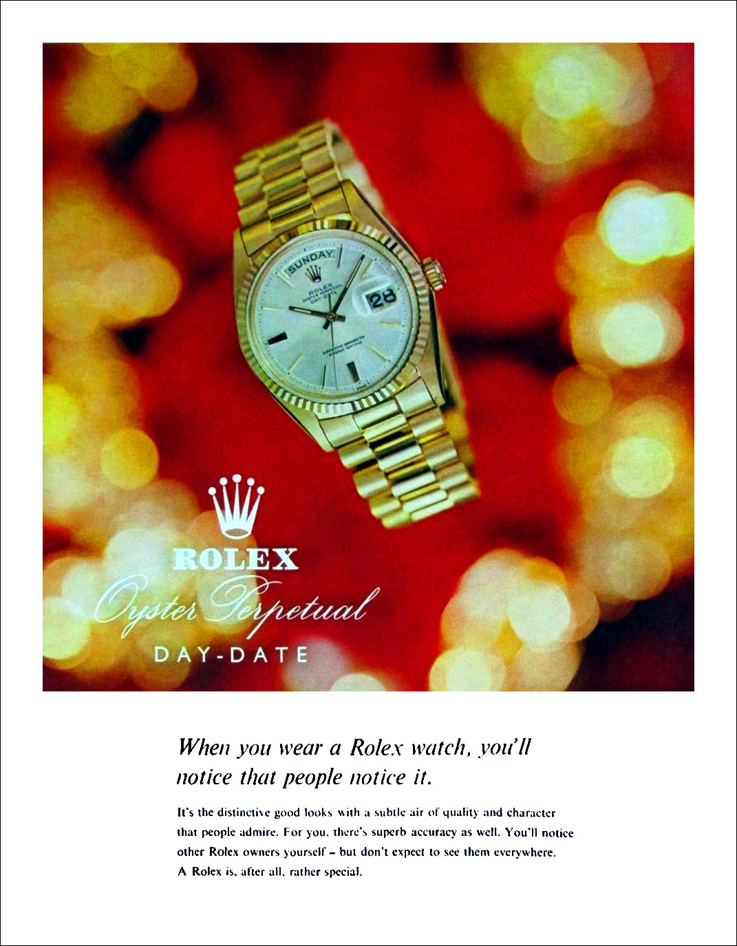 Welcome to RolexMagazine.com: The Vintage Rolex Christmas Ads & Black ...