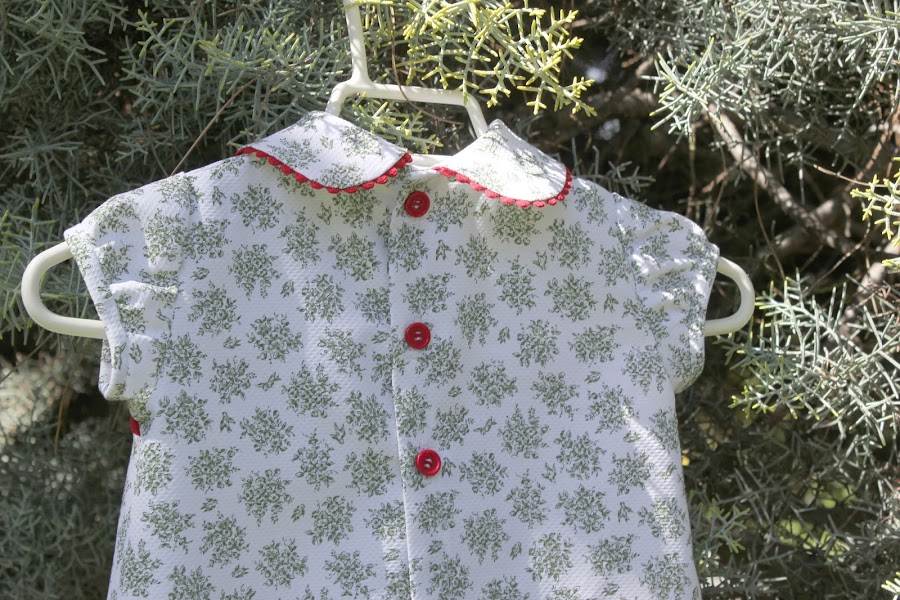 DIY Ropa de bebé: Vestido de flores y mangas de globo (patrón incluido ...