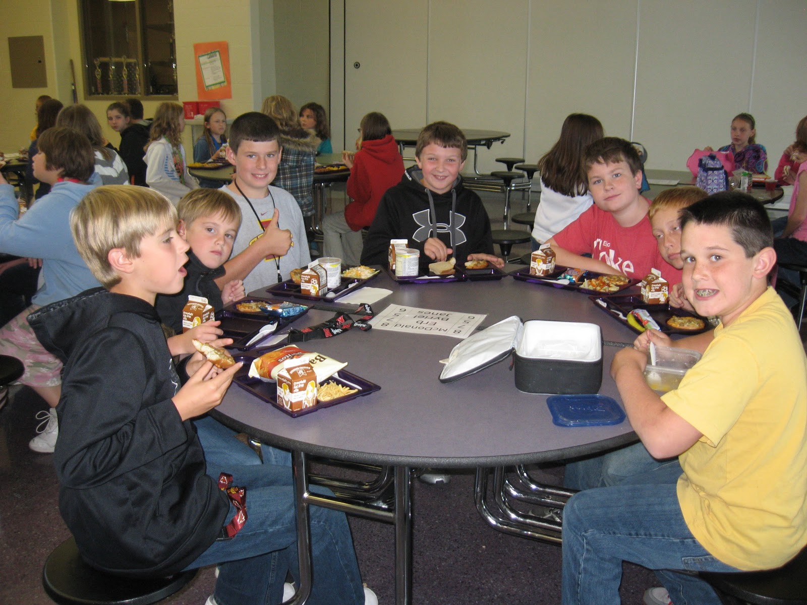 The View from Fifth Grade: Lunch Time