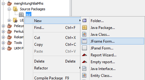 Cara Membuat Program Menghitung Nilai Mahasiswa Dengan Java GUI ...