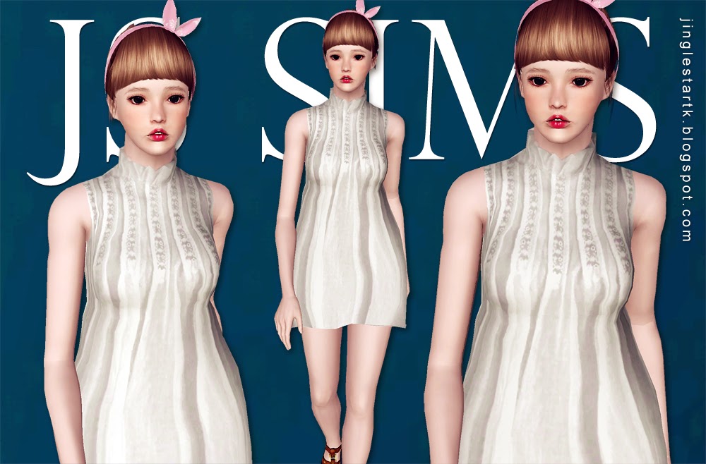[JS SIMS 3] Pintuck Sleeveless－JS SIMS｜痞客邦