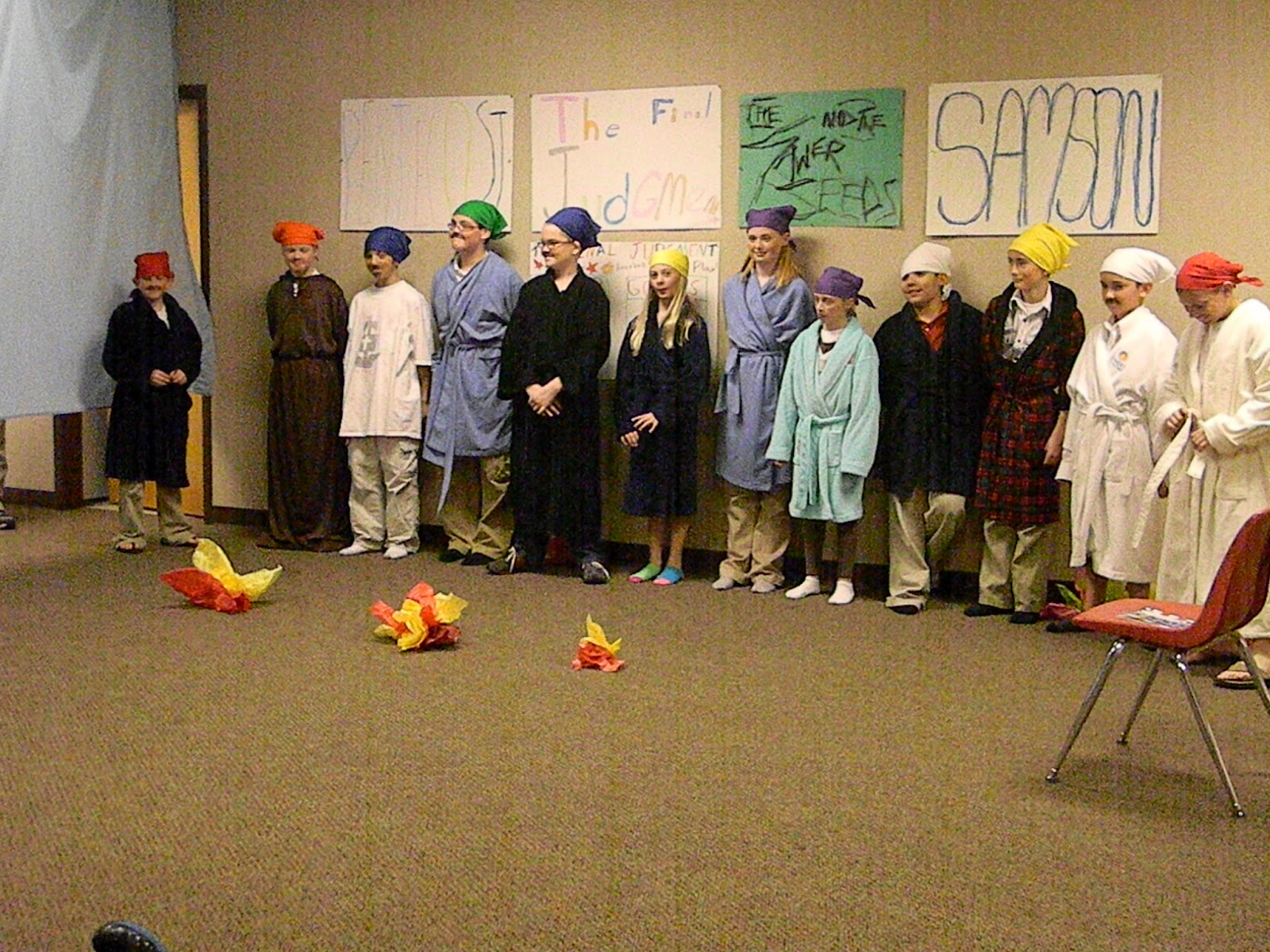 Tutus and Choo-Choos: 5th Grade Biblical Plays