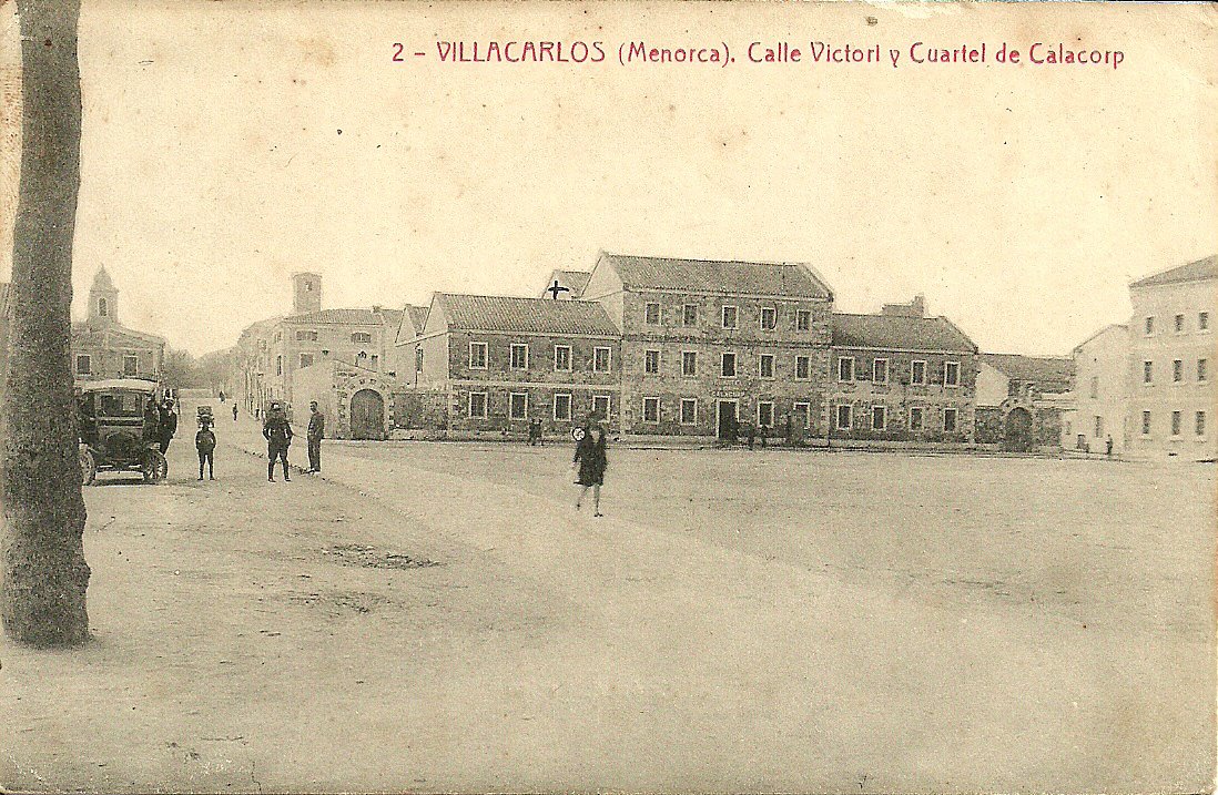 Menorca, IMATGES D´EN PRIMER: Villacarlos. Es Castell