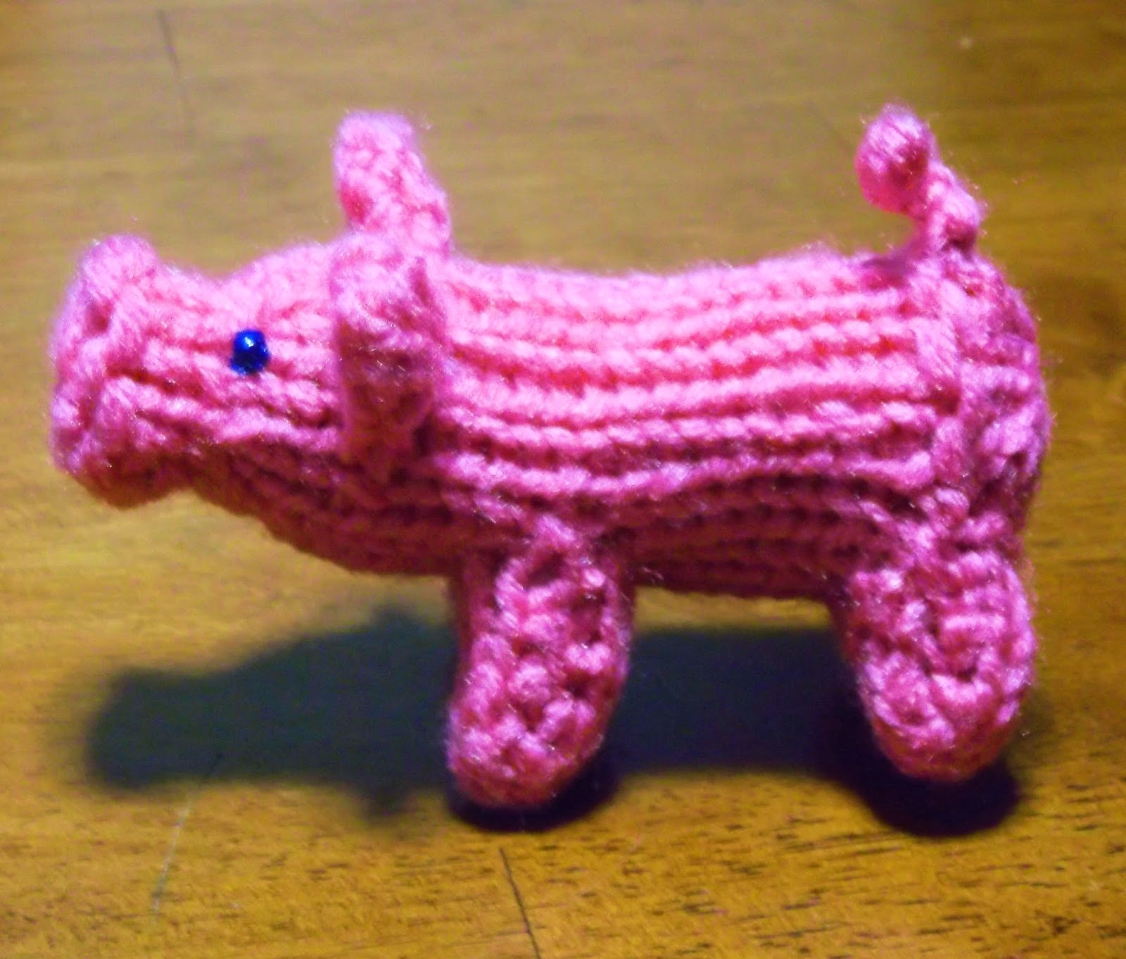 The Loom Muse : How to Loom Knit a Pig