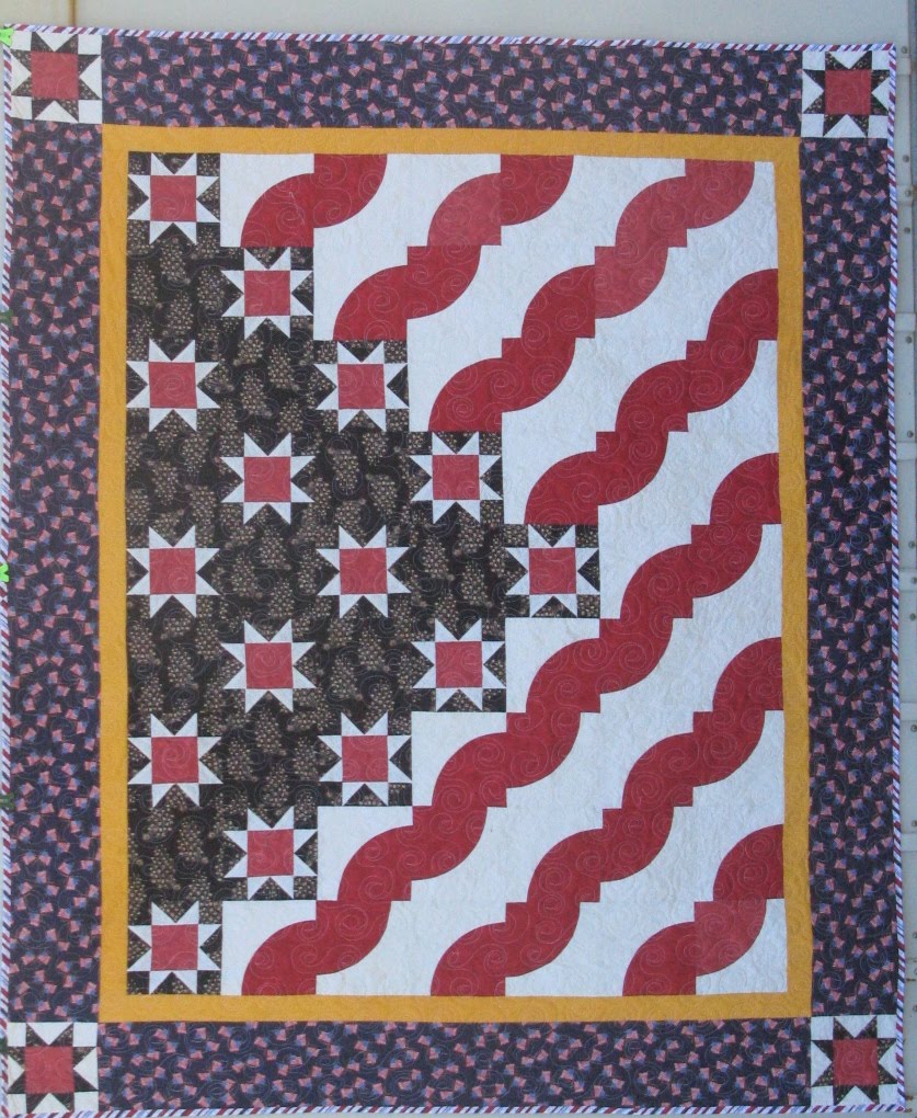Life is like a patchwork quilt: Quilt Of Valor--pattern by Mark Lipinsky