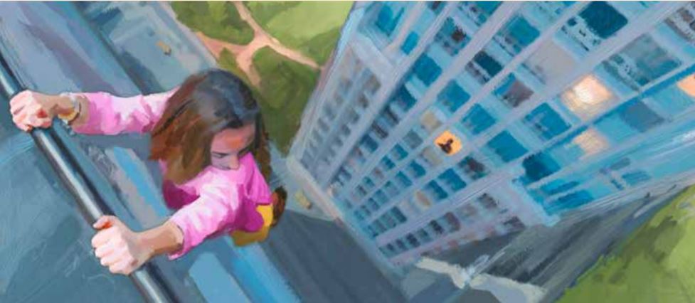 My English Teacher in Eiffel: The Clinging Woman