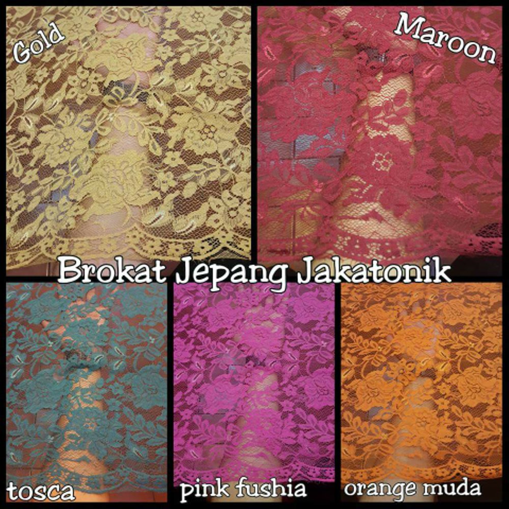 Inilah 5 Pilihan Kain Brokat yang Cocok untuk Membuat Dress Brokat Pesta