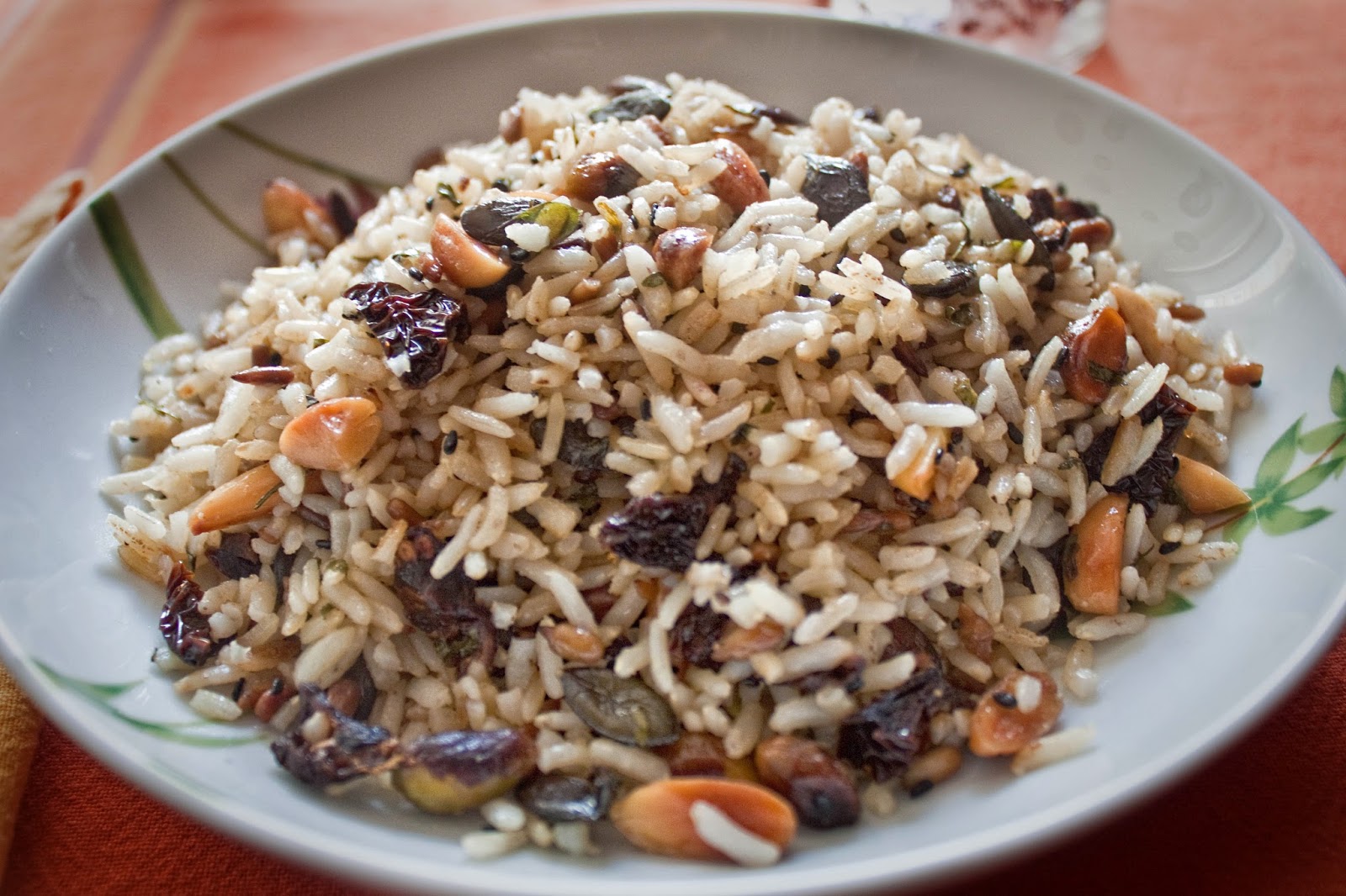 SenSucre: Arroz integral con frutos secos.