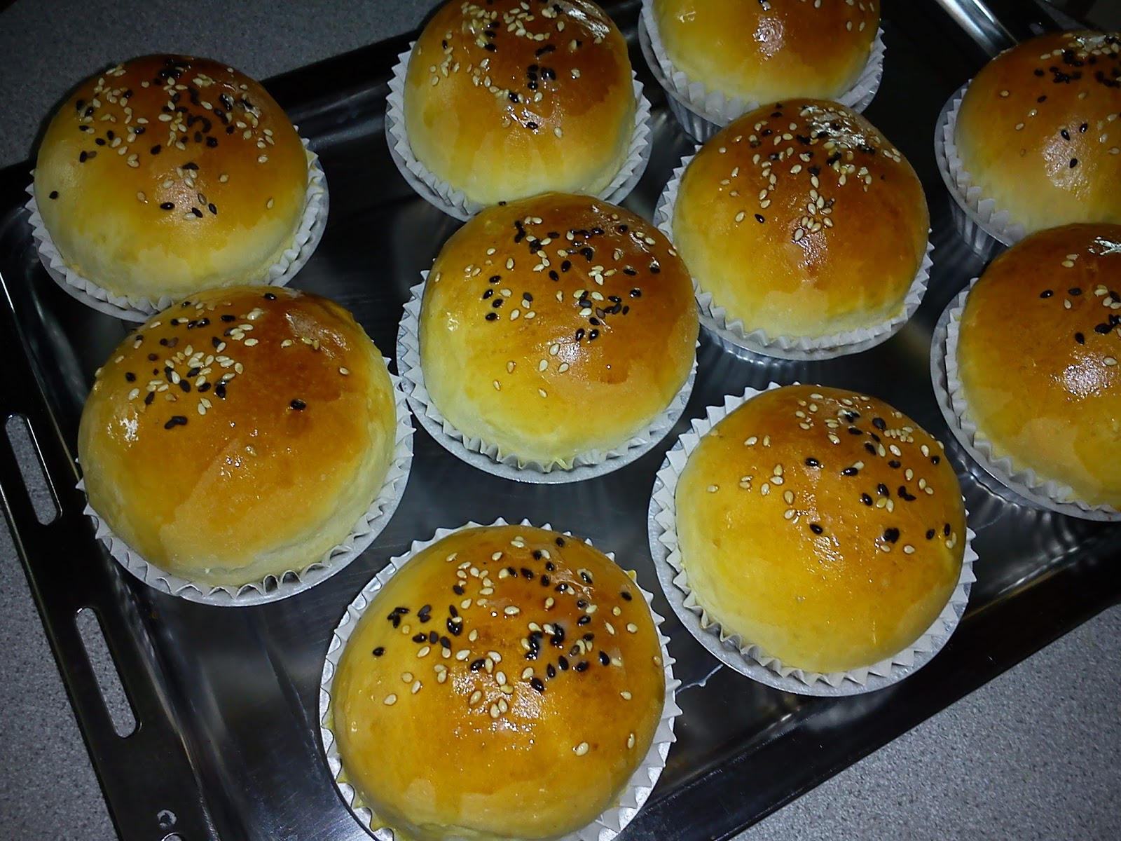 Cooking Pleasure: EZ BAKED YAM BUNS