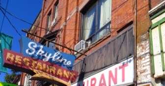 Teena in Toronto: Skyline Restaurant, Toronto, ON