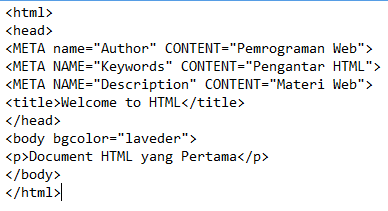 Pengertian dan Fungsi Tag HTML beserta contoh kasusnya