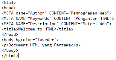 Pengertian dan Fungsi Tag HTML beserta contoh kasusnya