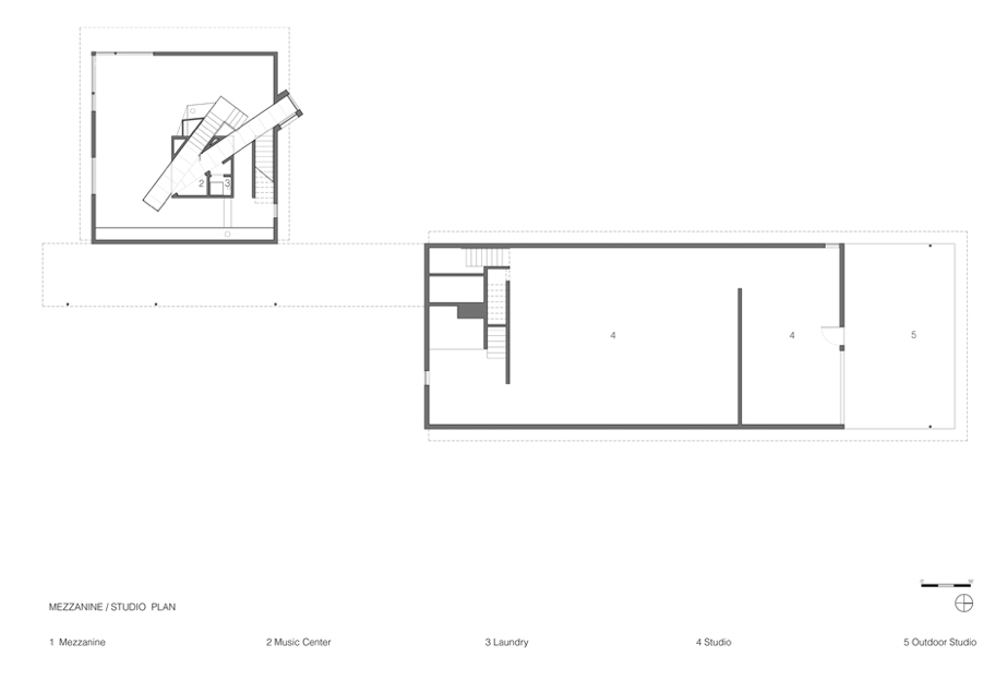 Bailey HouseStudio: Plantas Arquitectónicas y Corte