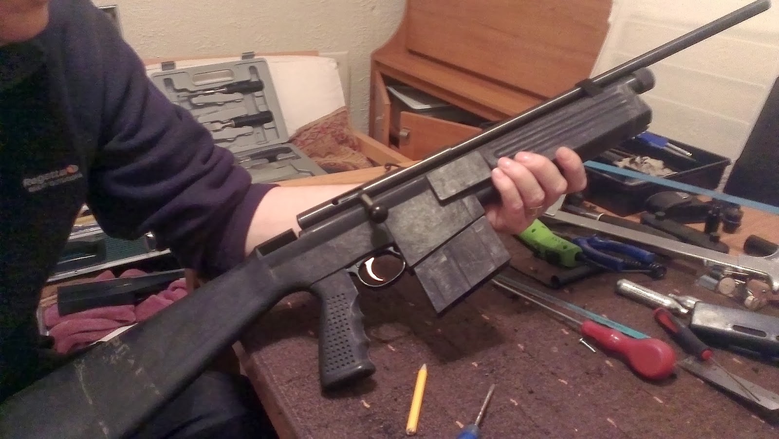 AIR RIFLES AND SHOOTING: QB78 IN JACKAL STOCK