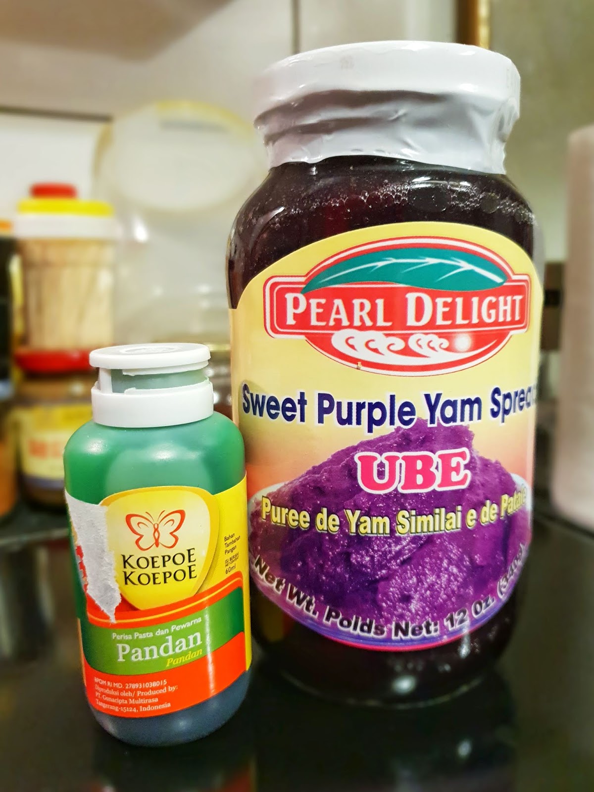 Pandan Ube Roll Cake – Recipe