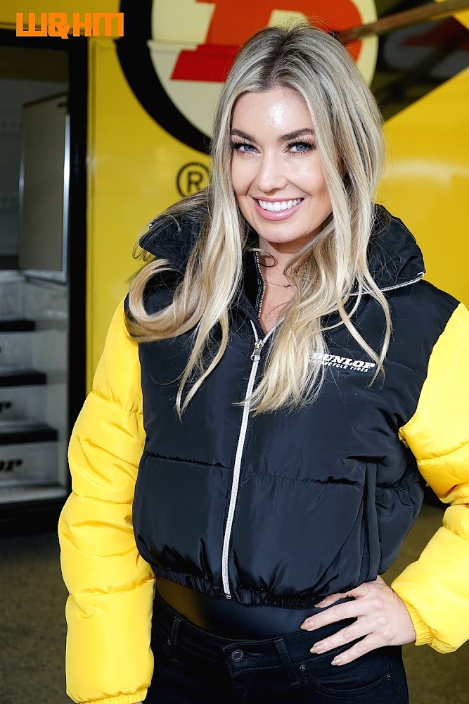 Wholesome and Gentle Ashley Harrell for Dunlop Tire at Supercross ...