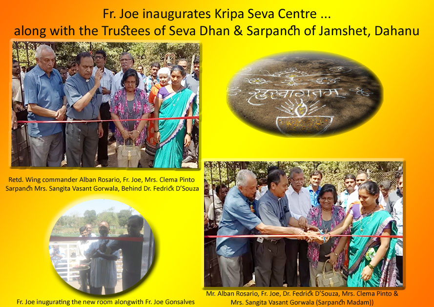KRIPA FOUNDATION, INDIA: Fr Joe along with Sarpanch of Jamshet, Dahanu ...