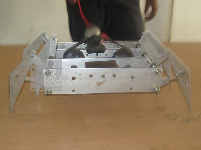 Mechanical Spider using Klann Mechanism