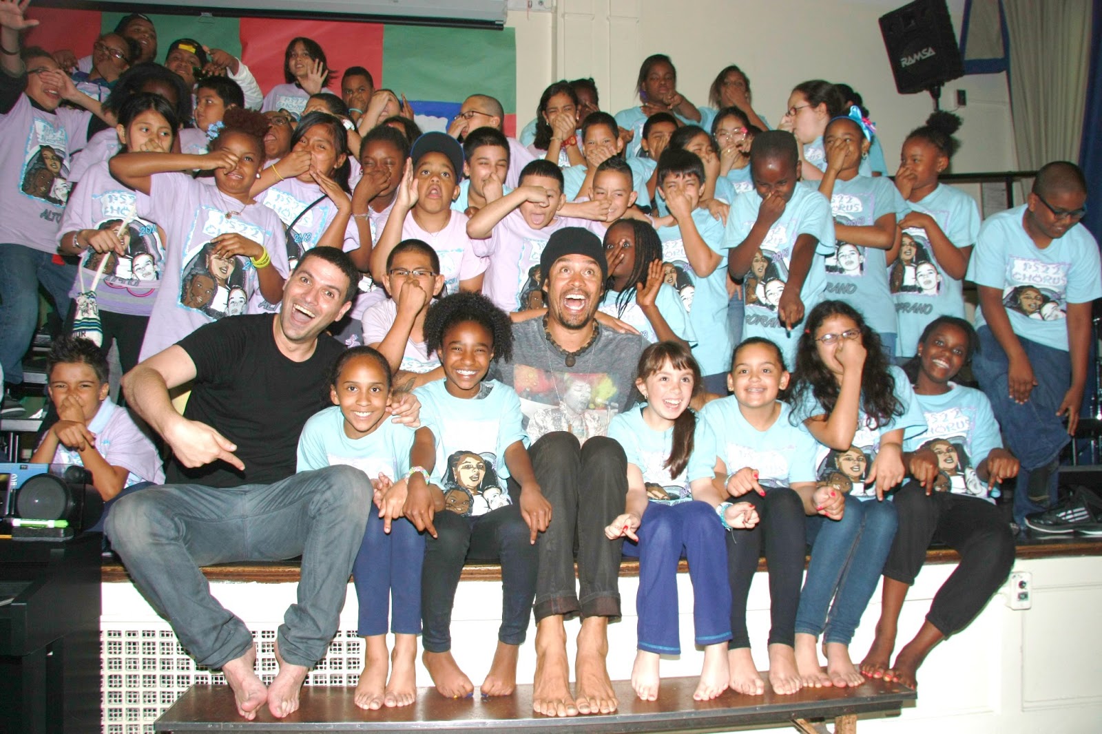 PS22 Chorus: Michael Franti & PS22 Chorus Say Hey, I Love You!