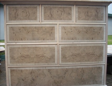 Walnut burl for furniture - wisno wood furniture finishing