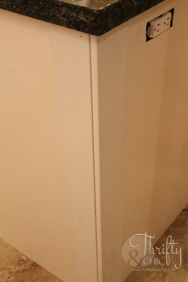 Board and Batten Kitchen Island Makeover