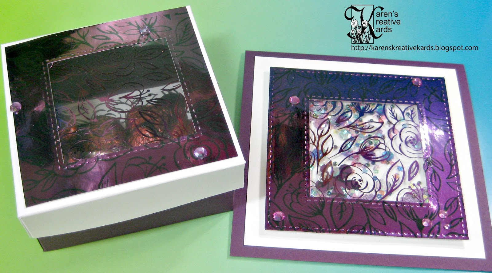 Karen's Kreative Kards: Card Samples from the Video of the CHA Release ...