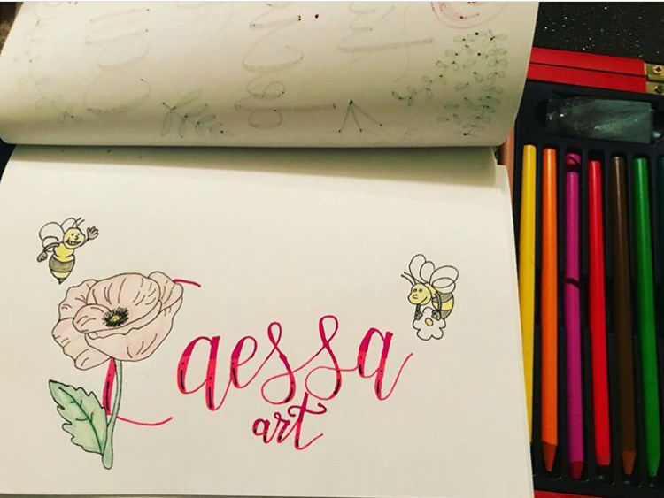 Caessa Art : ALFABETO BÁSICO DE LETTERING - ALFABETO GRANDE