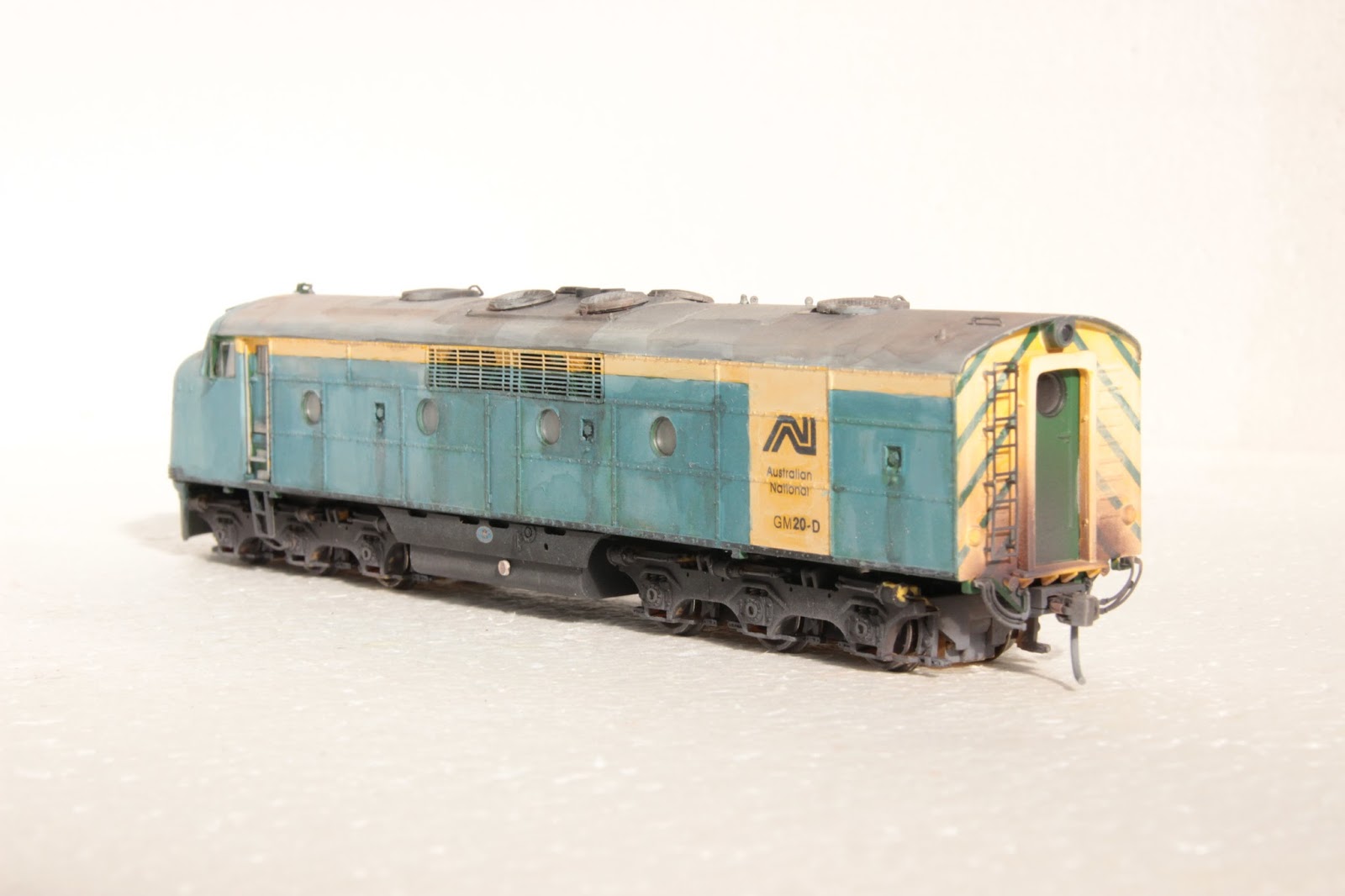 Barcoola: Weathering by Barcoola Trainorama GM class GM16 turned into GM20