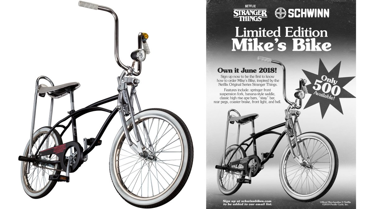 TheMediagoon.com: Mike's Bike from Stranger Things