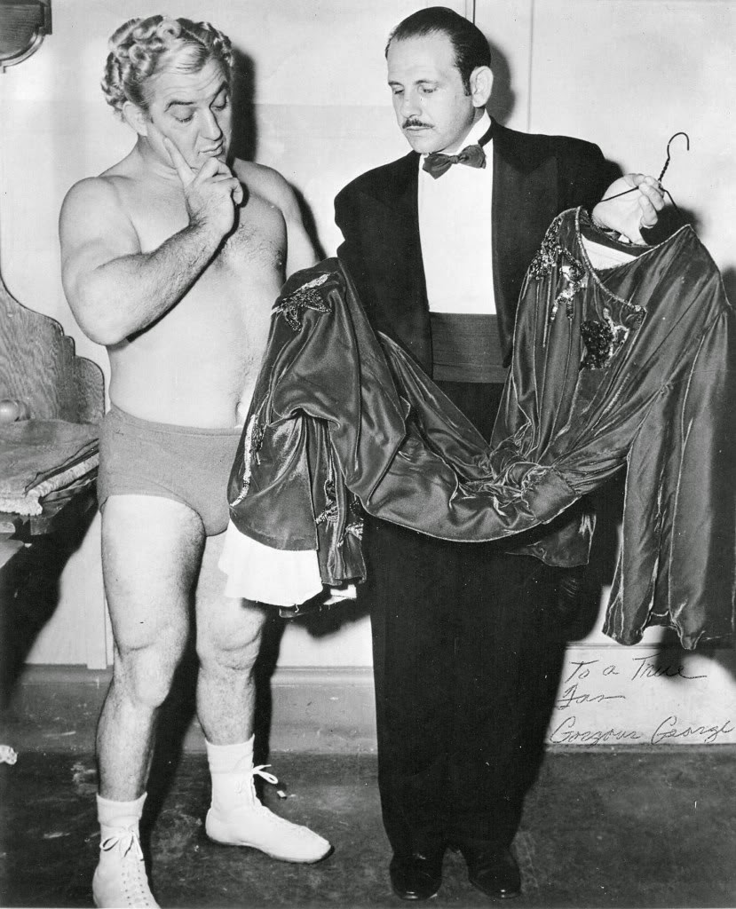 deep space daguerreotype: Gorgeous George Wagner (1915 - 1963)